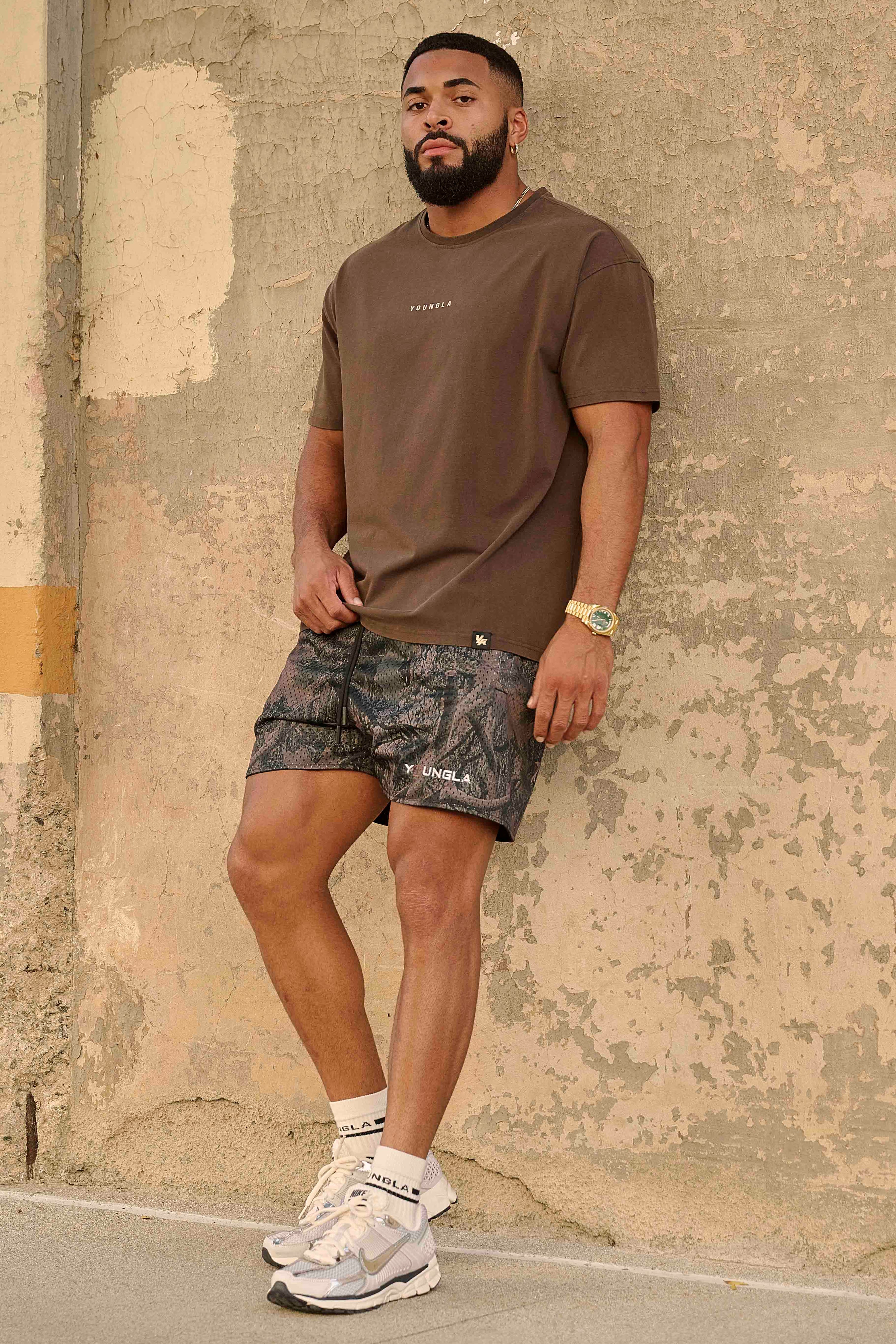 1117 - Tree Camo Mesh Shorts