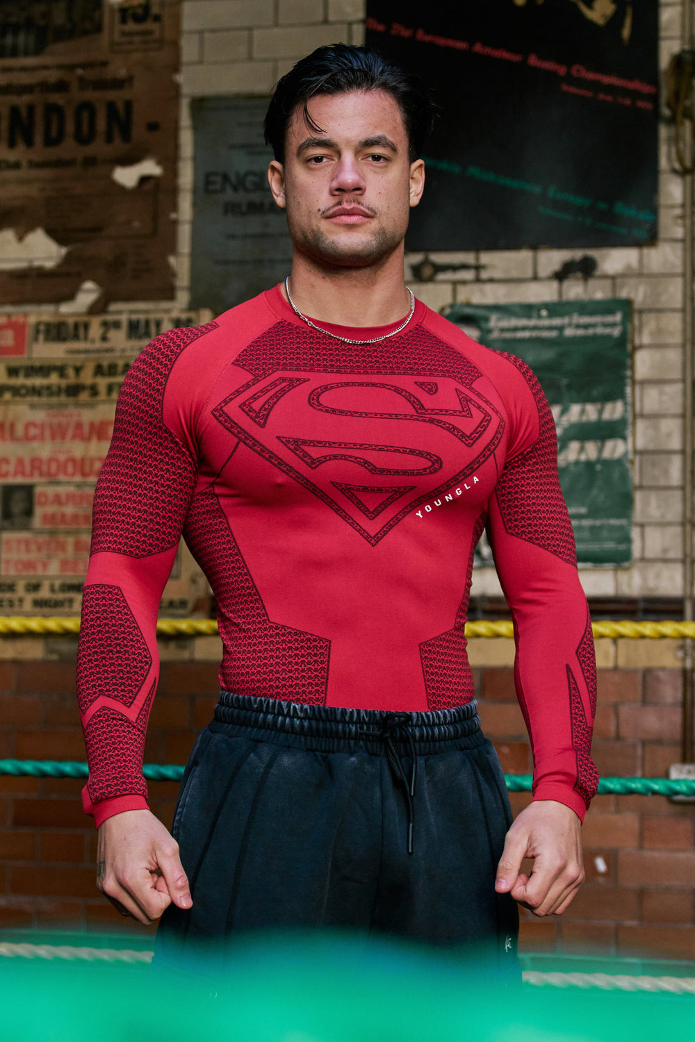 8066 - Superman Compression Longsleeves - Jan 29th